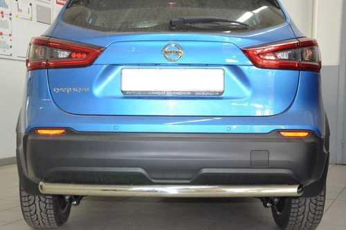 Nissan Qashqai 2017 рестайлинг Защита заднего бамп
