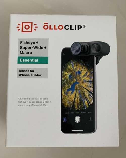 Линзы для iPhone XS Max olloclip