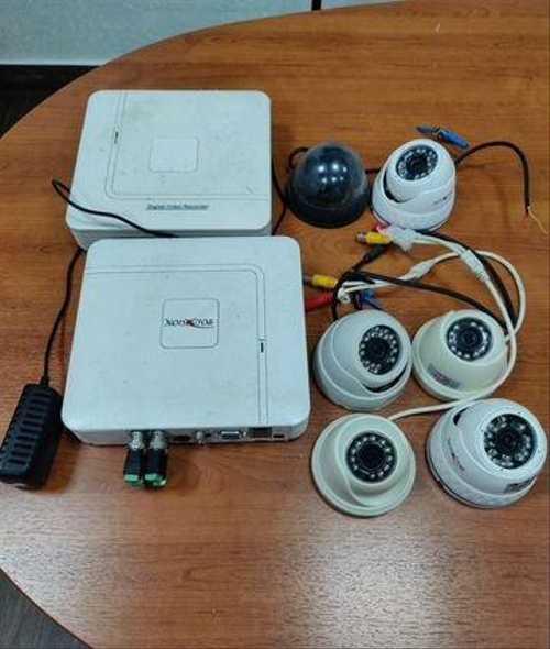 Комплект видеонаблюдения 2видеорегистратор 6камер