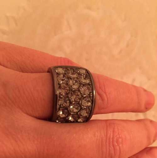 Кольцо Dyrberg Kern кристаллы Swarovski