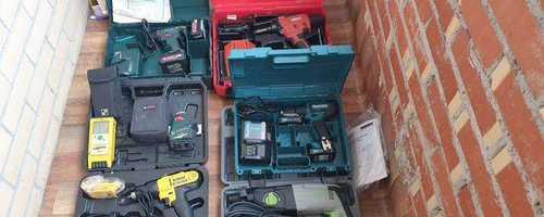 Строительные инструменты Bosch,Makita, Metabo и пр