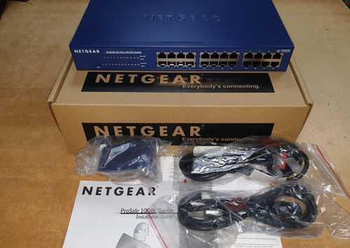 Новые Коммутаторы netgear JFS524