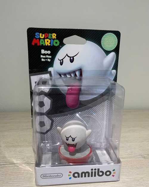 Фигурка персонажа Amiibo Boo. Super Mario