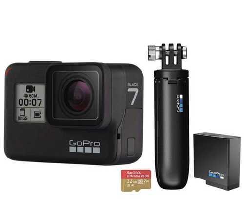 Экшн камера go pro 7 black special bundle
