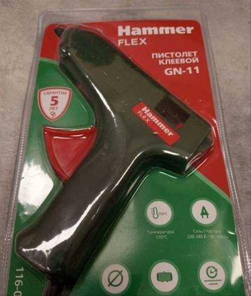Клеевой пистолет Hammer flex GN-11