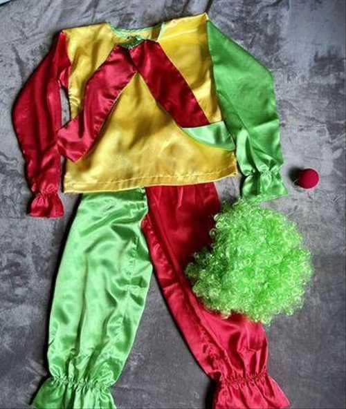 Костюм клоуна детский на рост 110-116