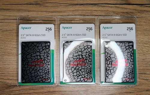 Новый SSD 256gb Apacer (256гб, 240gb ссд)