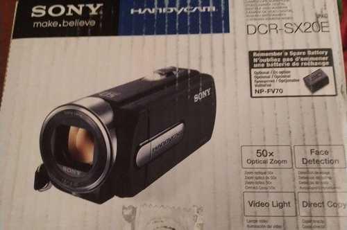 Видеокамера sony DCR-SX20E