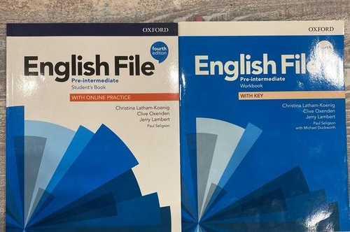 English File Pre-intermediate 4th edition