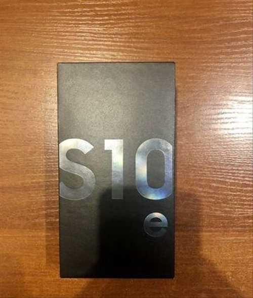Коробка от Samsung s10e
