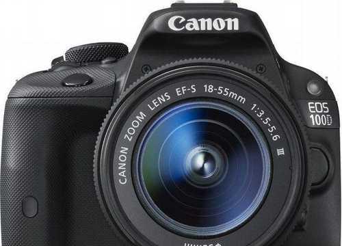 Canon EOS 100D kit 18-55 III новый в упаковке