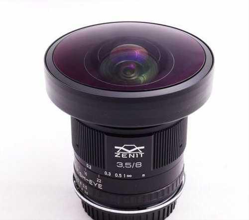 Зенит (кмз) 8mm f/3.5 Зенитар-C новый рст