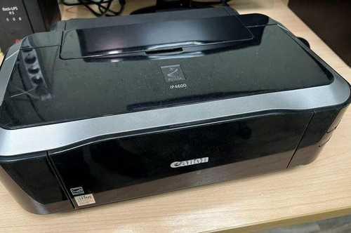 Принтер струйный цветной canon pixma ip4600