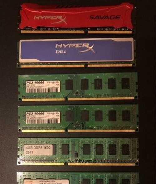 Оперативная память DDR3 HyperX Savage/OCZ 2GB OCZ3