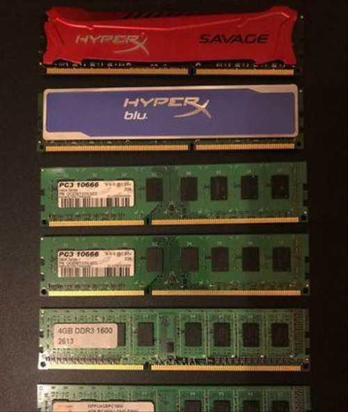 Оперативная память DDR3 HyperX Savage/OCZ 2GB OCZ3