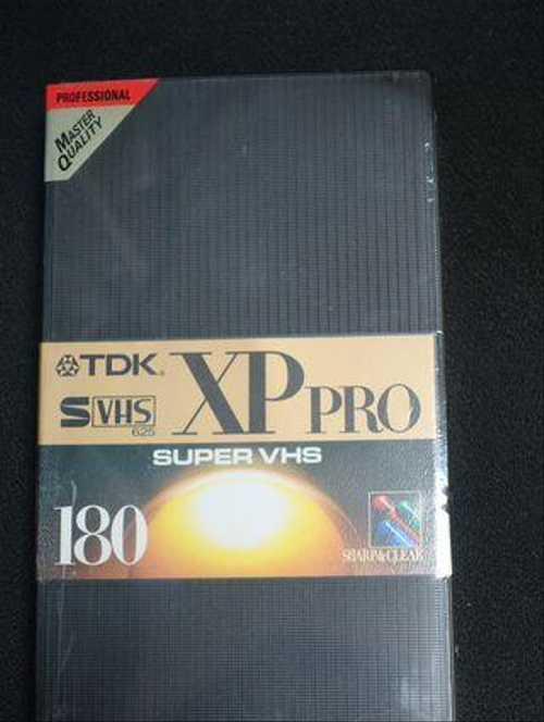 Видеокассеты TDK svhs professional XP pro