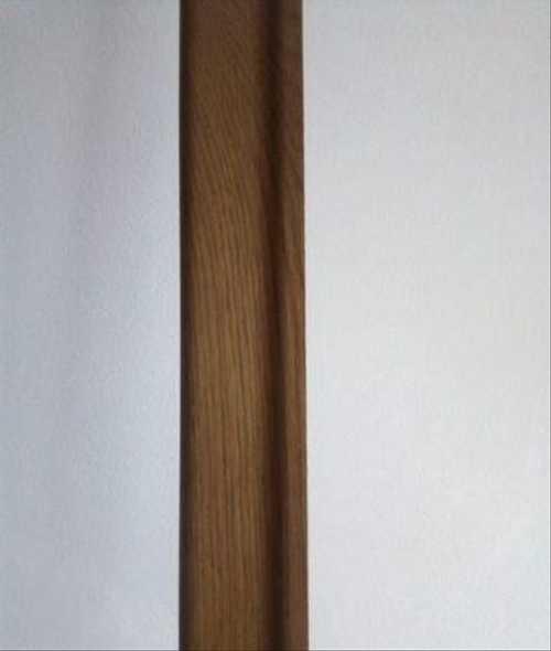 Немецкий шпонированный плинтус дуб рустик 60 мм