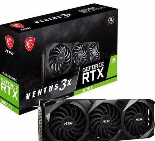 Видеокарта MSI RTX 3070 Ti ventus 3X 8G OC