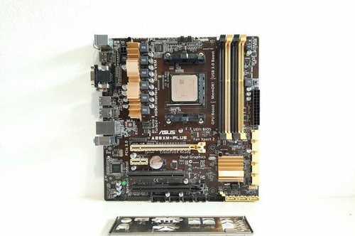 Связка Asus A88XM-plus + процессор A4 5300 + кулер