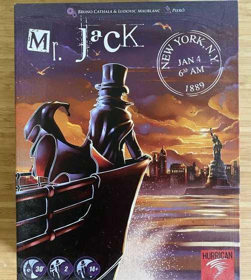 Mr Jack in New York Настольная игра