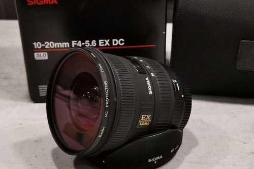 Объектив Sigma 10-20mm F4-5.6 EX DC for Canon