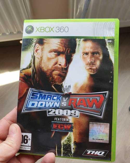 Xbox 360 игра Smack Down VS RAW