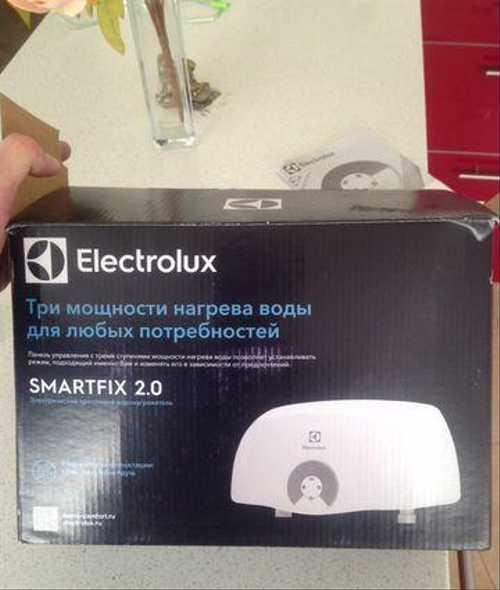 Проточный водонагреватель Electrolux Smartfix 2.0