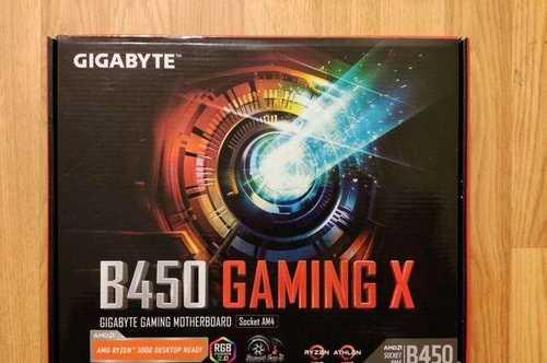 Материнская плата B450 Gaming X Gigabyte ATX Am4