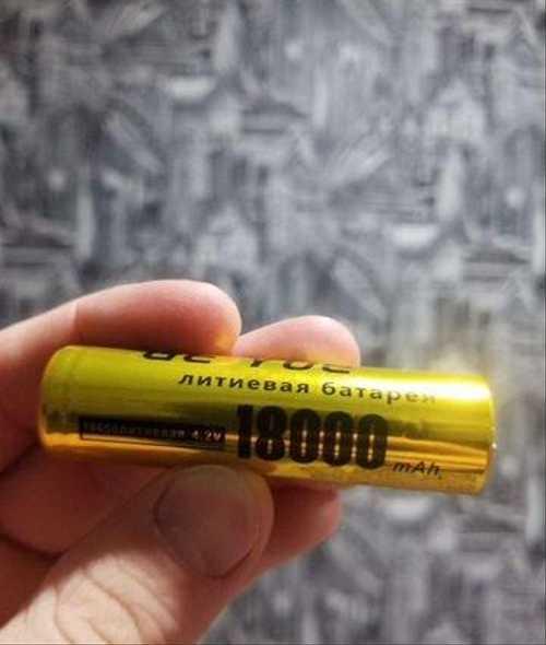 Литиевая батарея 18650