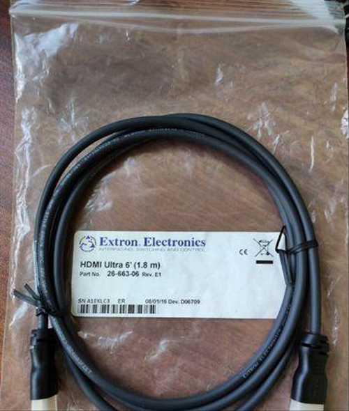 Кабель hdmi hdmi Extron 26-663-06