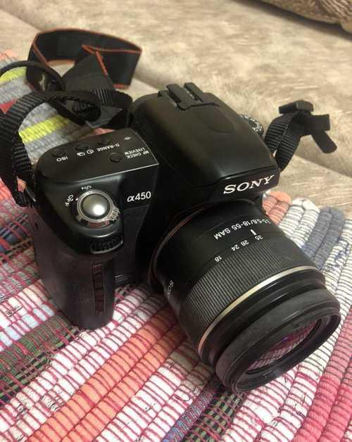 Зеркальный фотоаппарат Sony Alpha a450