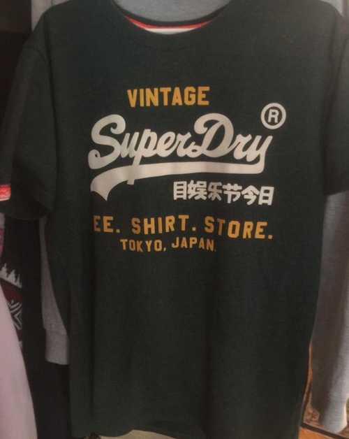 Футболка SuperDry оригинал (XL)