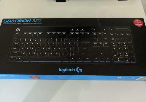 Механическая клавиатура Logitech g610 Orion Red