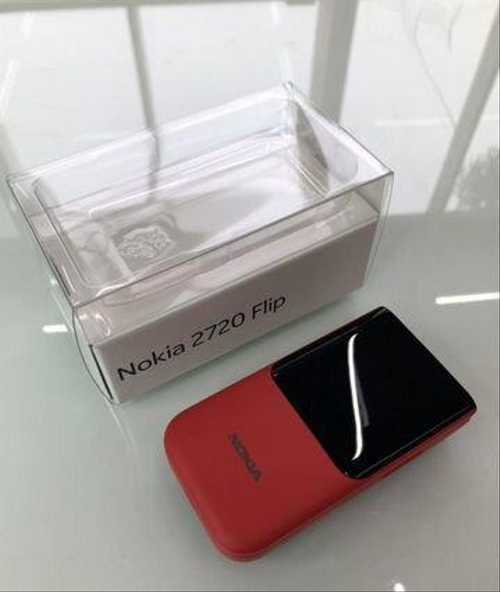 Nokia 2720 flip red