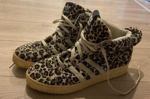 Кроссовки adidas jeremy scott leopard