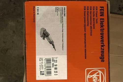 Болгарка Fein WSB 25-180X