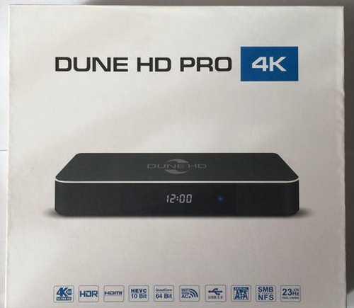 Сетевой медиаплеер Dune HD Pro 4K запечатанный