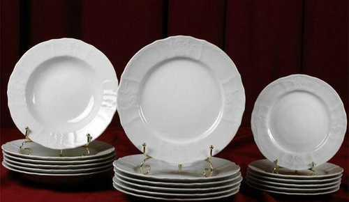 Набор тарелок 18 предметов Bernadotte, Чехия