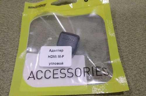 Адаптер hdmi M-F угловой