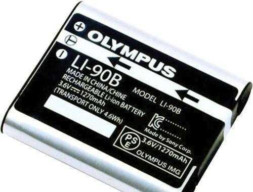 Аккумулятор для фотоаппарата Olympus Li-90B