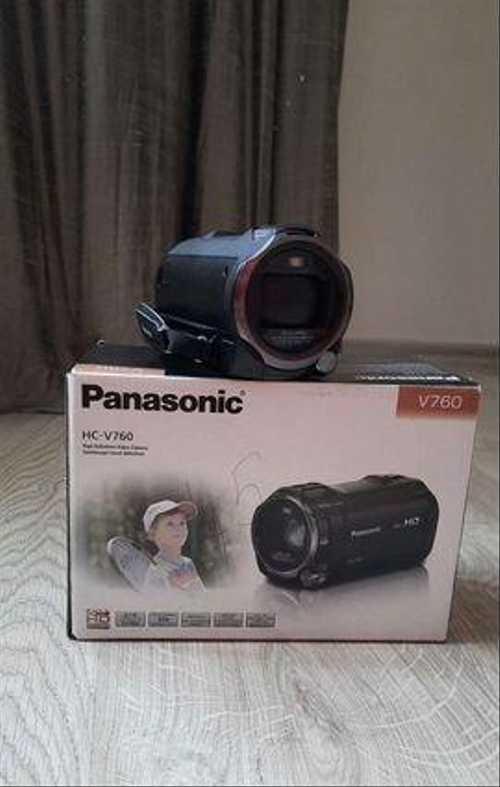 Видеокамера panasonic HC V760 новая+сумка в подаро