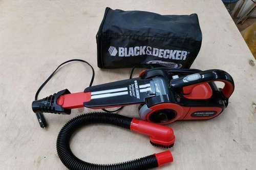 Пылесос автомобильный black decker dustbuster pivo