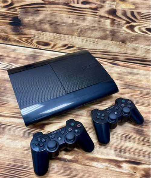 Sony PlayStation 3 Super Slim 500GB + 2 Геймпада