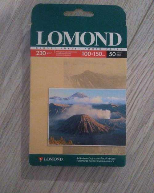 Фотобумага Lomond