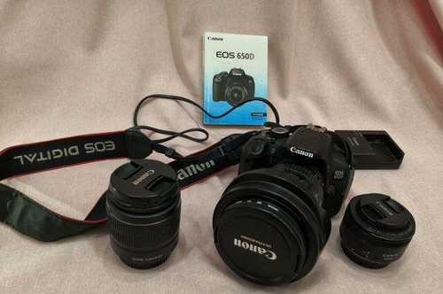 Фотоаппарат Canon EOS 650d