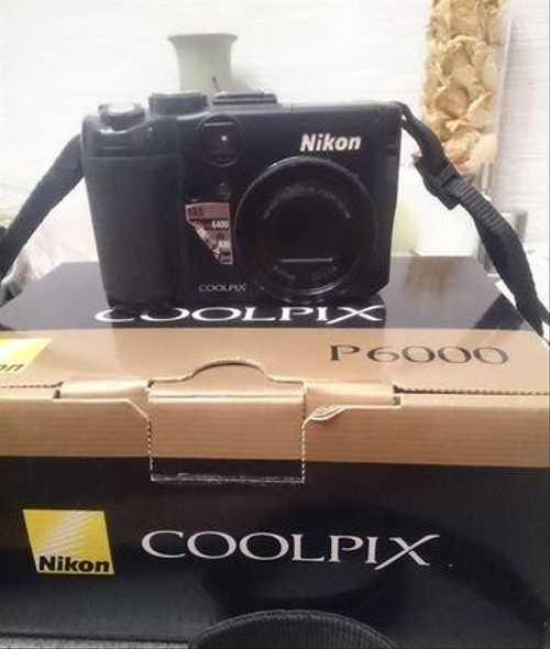 Продам Б/У фотоаппарат Nicon Coolpix P6000