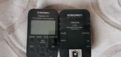 YN622N-TX и Yongnuo YN622N радиосинхронизаторы