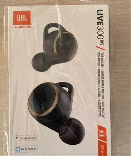 Наушники беспроводные jbl live 300 tws