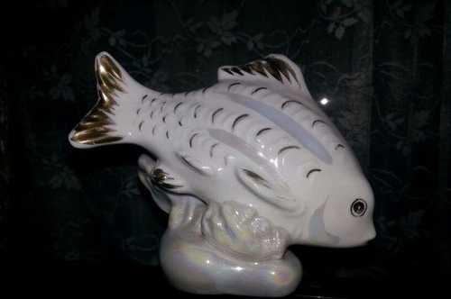 Статуэтка рыбка фарфоровая