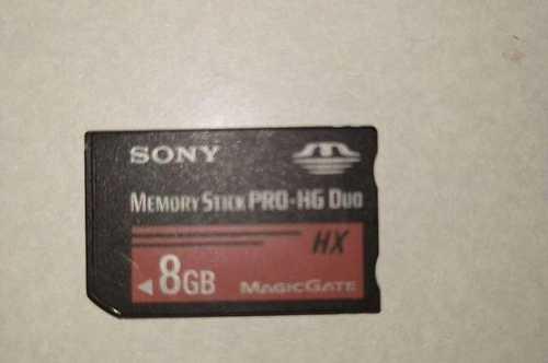 Sony Memory Stick Pro Duo 8 Gb